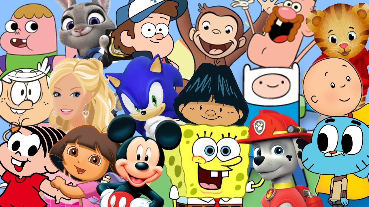 turma da mônica mickey bob esponja dora aventureira caillou patrulha ...