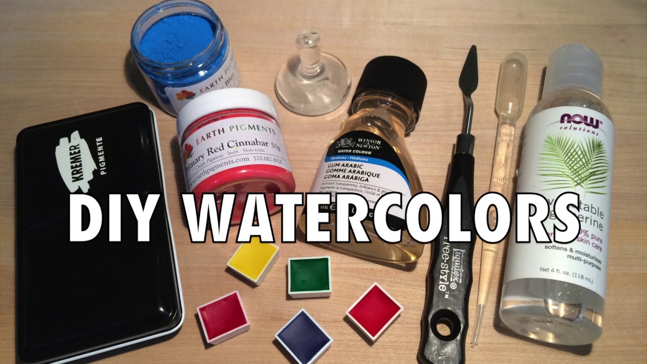 DIY Watercolors - YouTube