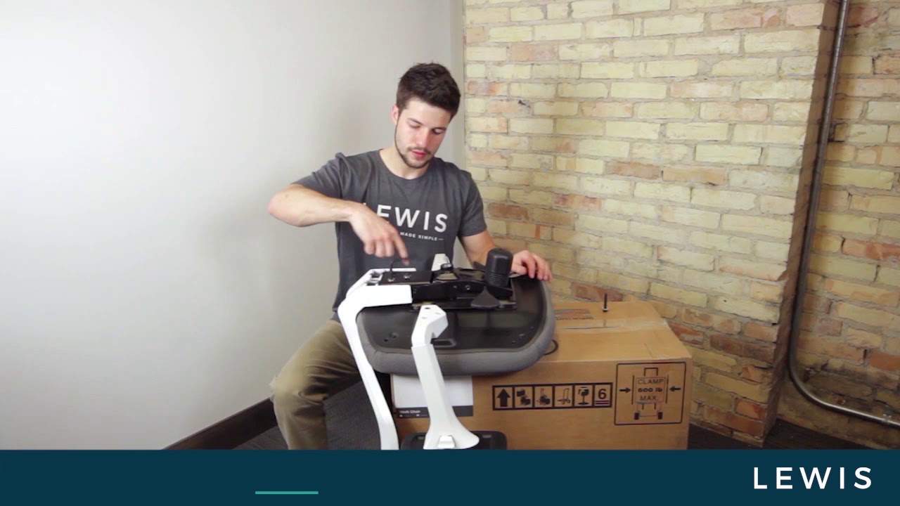 Ergonomic Desk Chair - Assembly - YouTube