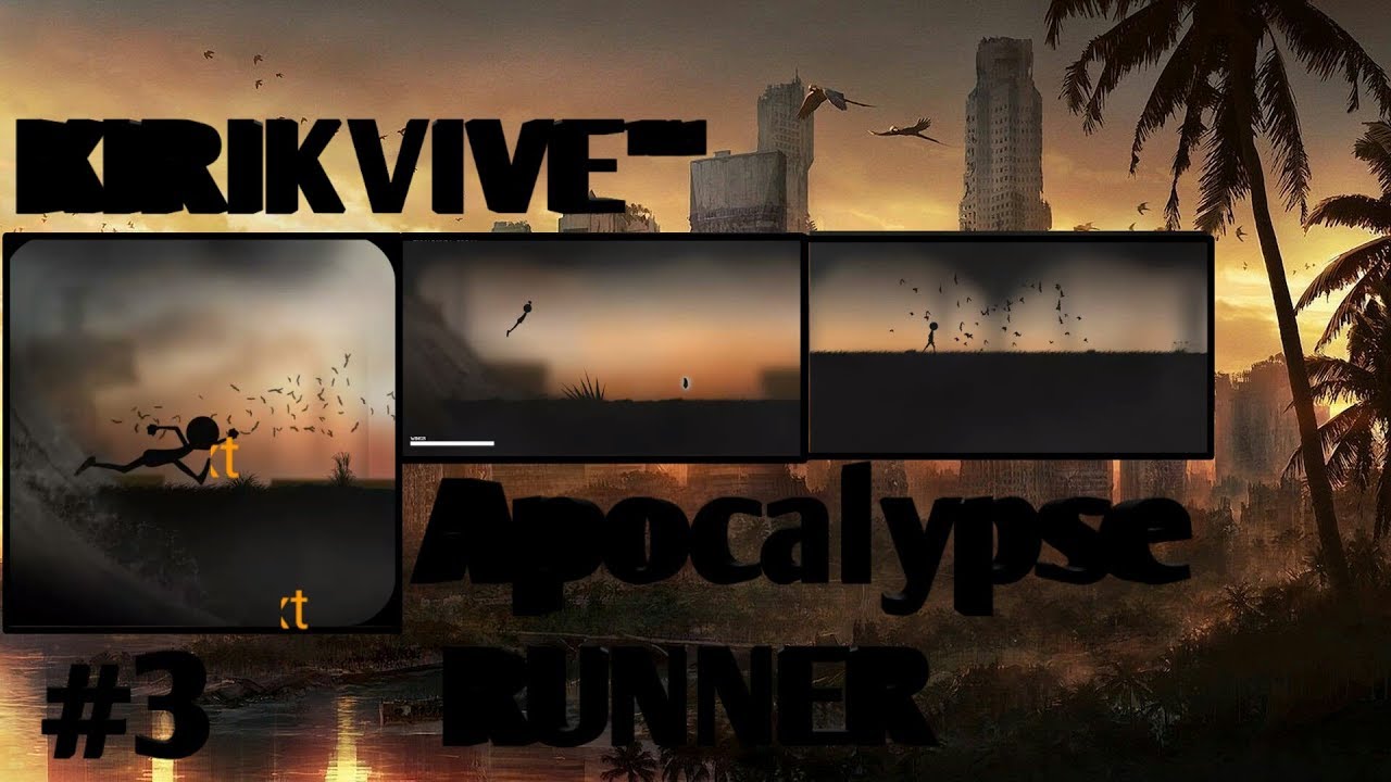 #3 Обзор android игр:Apocalypse runner//review android games - YouTube