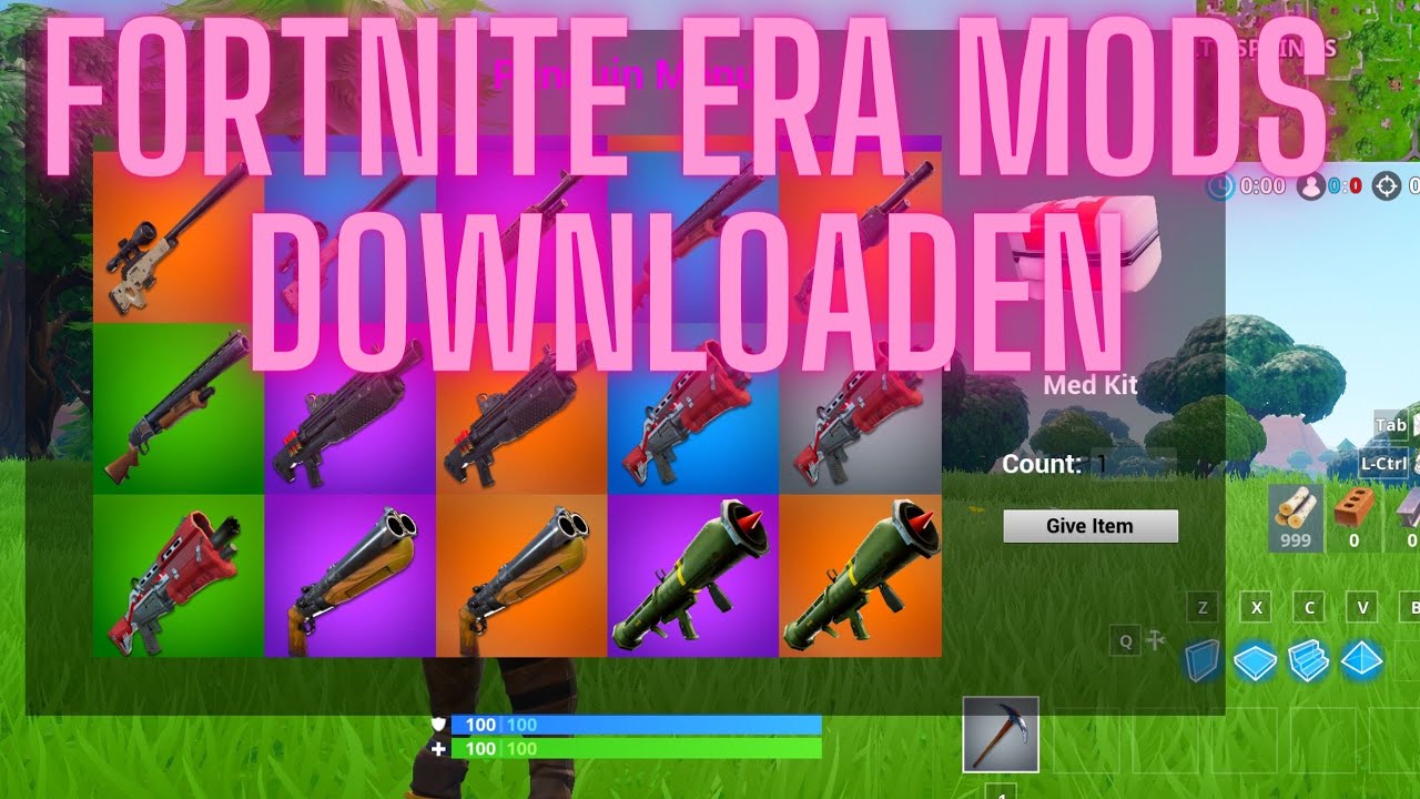 Mods in Fortnite Era downloaden Tutorial deutsch - YouTube