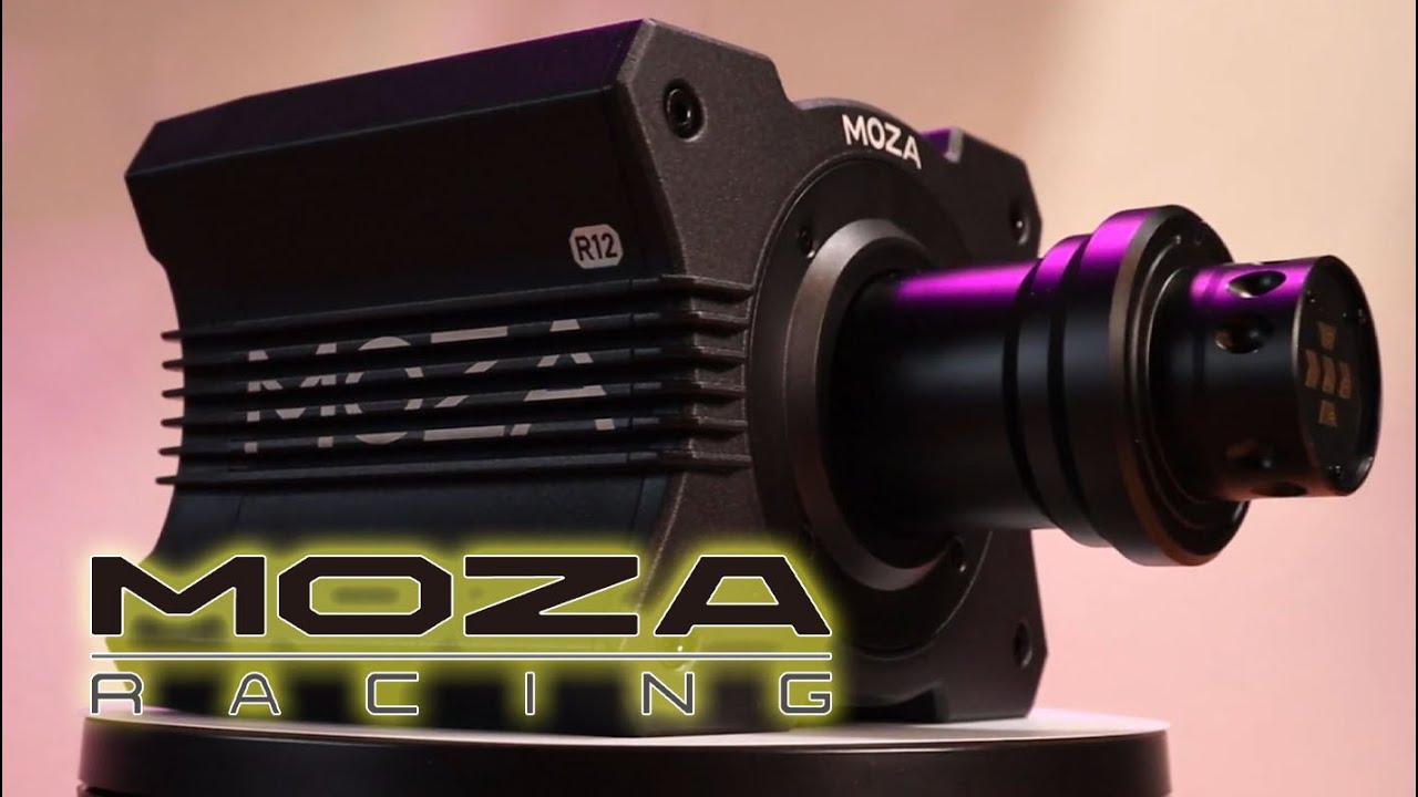 MOZA Racing R12 | 360° close-up view [SIM RACING HARDWARE] - YouTube