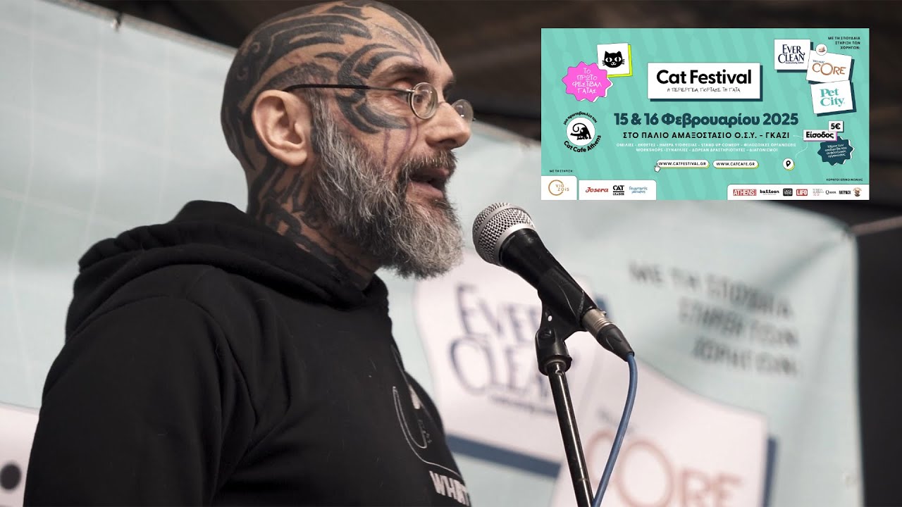 Η ΟΜΙΛΙΑ ΜΟΥ ΣΤΟ CAT FESTIVAL ΜΕ ΘΕΜΑ ΤΗΝ ΑΝΤΙΜΕΤΩΠΙΣΗ ΚΑΚΟΠΟΙΗΣΗΣ ΤΩΝ ...