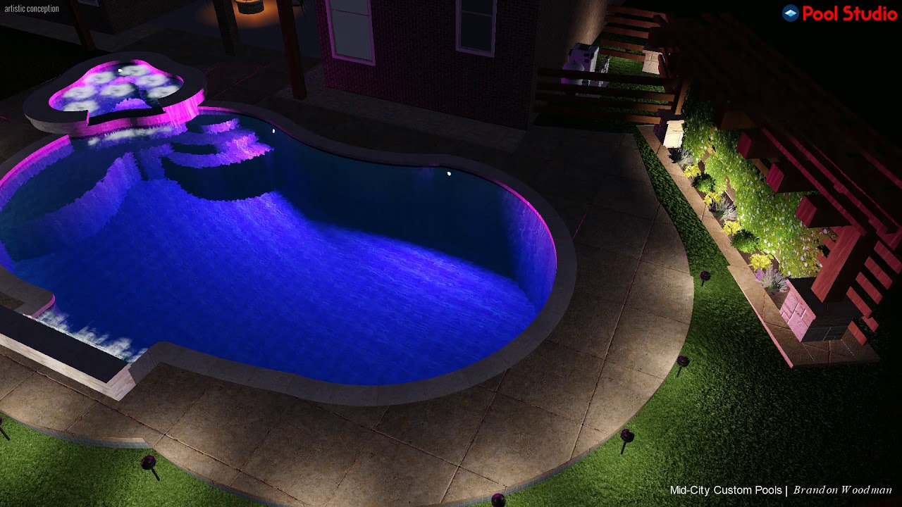 Pool Studio - 3D Swimming Pool Design Software - YouTube