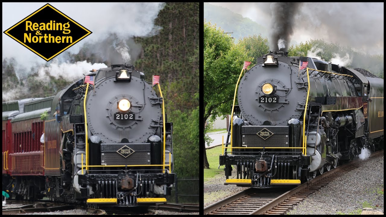 Chasing Reading & Northern's Steam Train Across Pennsylvania | 2102 ...