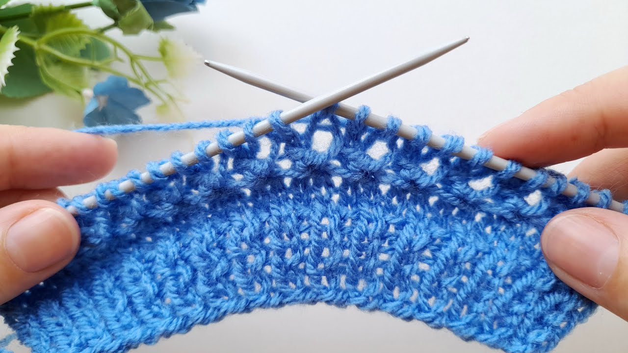 Sie werden nicht glauben, wie schön und einfach dieses Strickmuster ist ...
