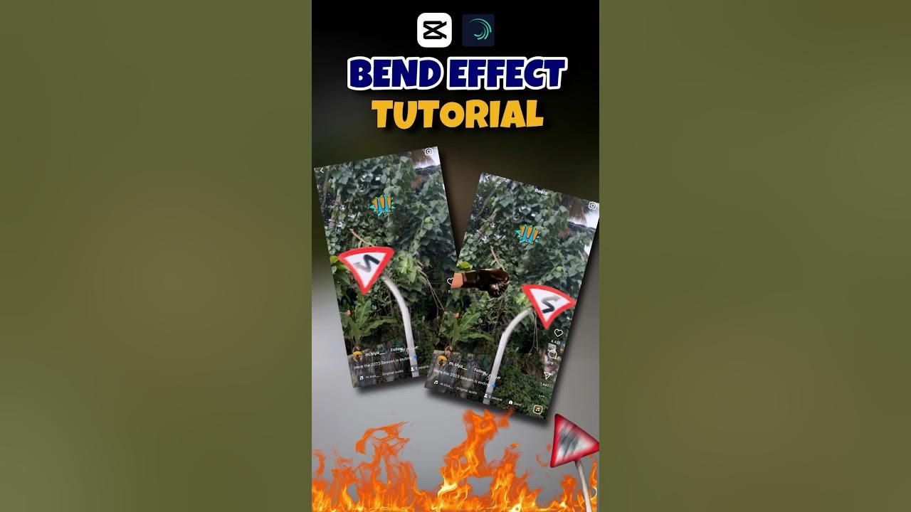 BEND EFFECT TUTORIAL | CAPCUT AND ALIGHT MOTION BEND EFFECT TUTORIAL ...