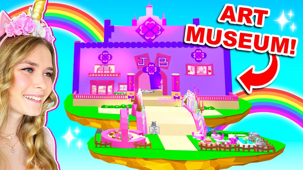 *NEW* ART MUSEUM In Adopt Me! (Roblox) - YouTube
