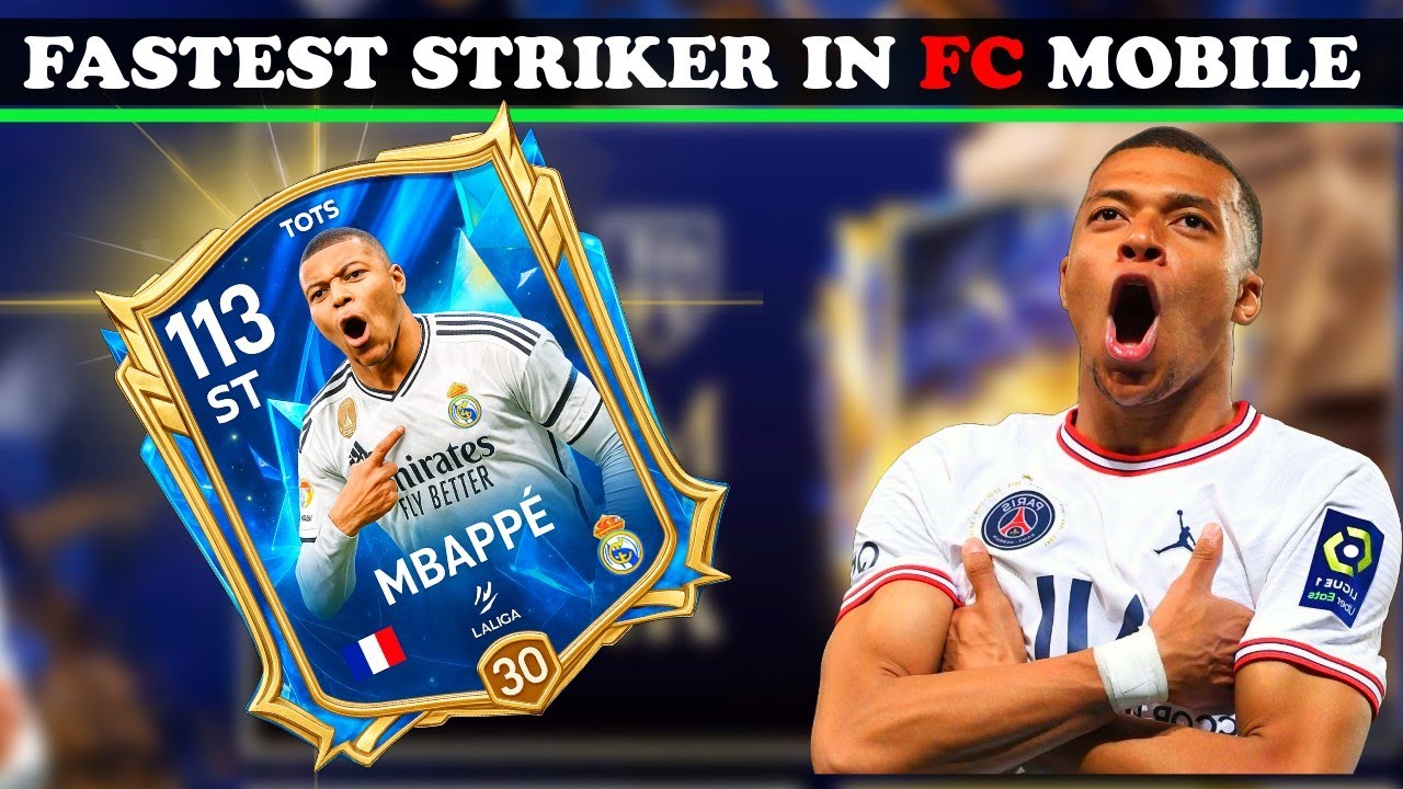 TOTS MBAPPE REVIEW FC MOBILE🎯🎯 MBAPPE REVIEW FC MOBILE 🔥🔥 - YouTube