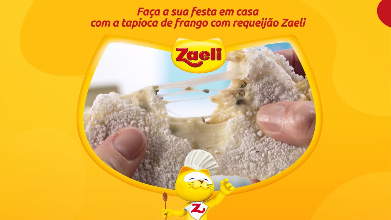 Tapioca de Frango com Requeijão - Zaeli - YouTube