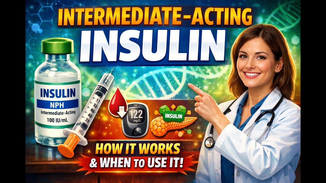 Intermediate Acting Insulin - YouTube