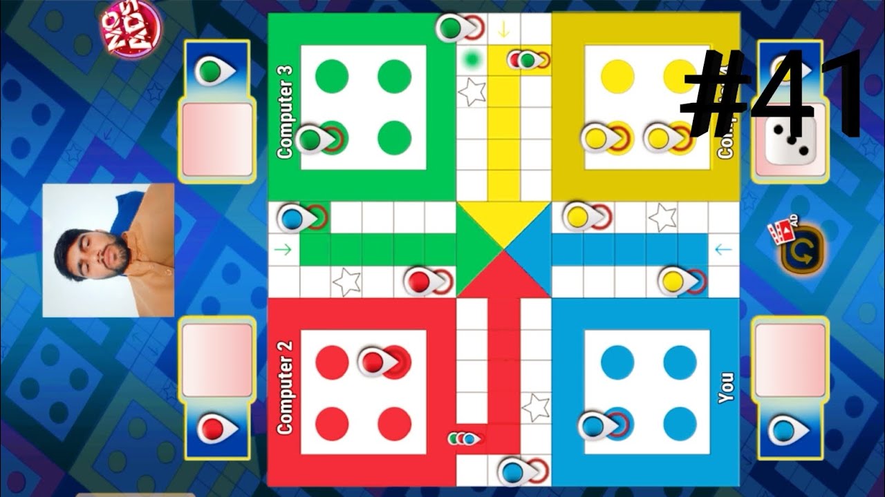 ludo king 4 players Mobile GamePlay | ludo king offline Game #41 - YouTube
