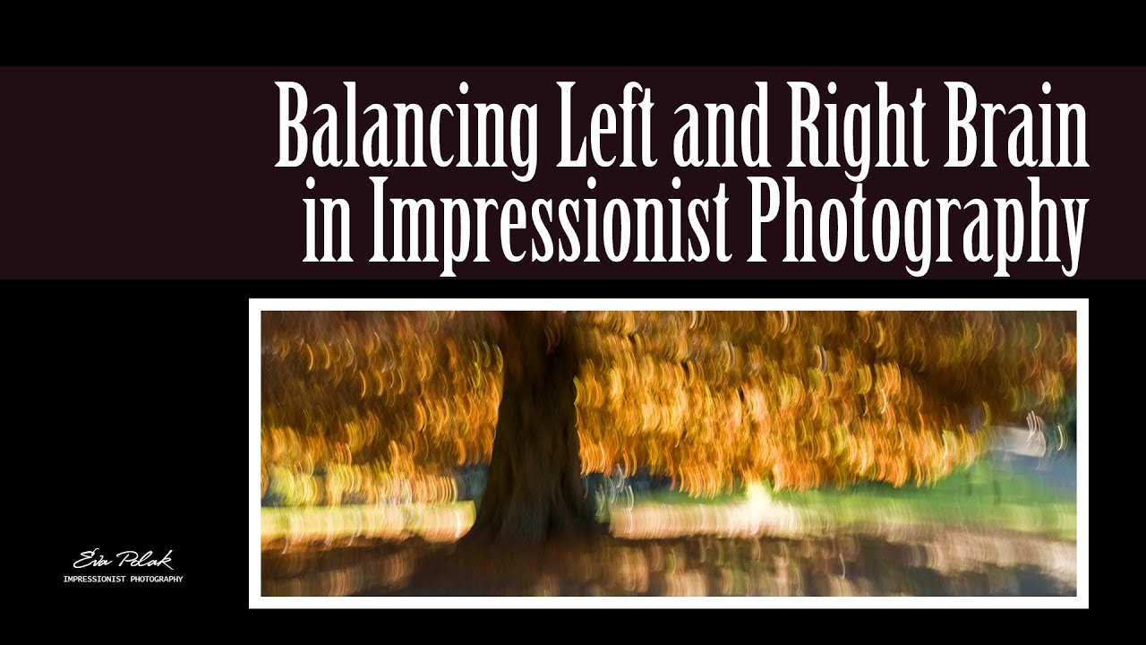The role of Left and Right Brain in Impressionist Photography - YouTube