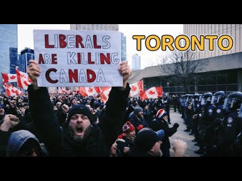 Protesters Clash in Downtown Toronto January 10, 2026 - YouTube