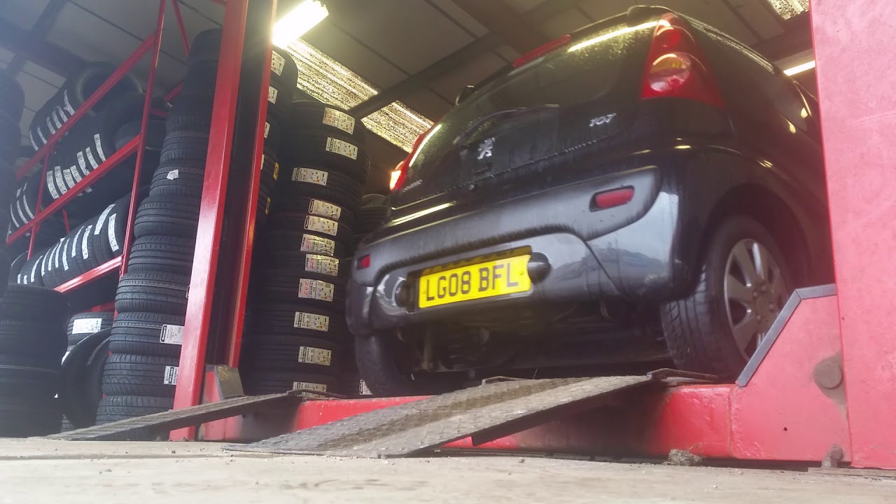 Peugeot 107 GT-Y with straight 4.4 V8 DPF FAP non-turbo 470hp / 640nm ...