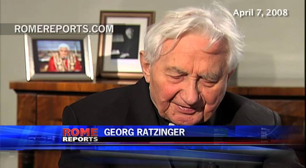 Georg Ratzinger celebrates his 90 birthday in the Vatican with Benedict ...
