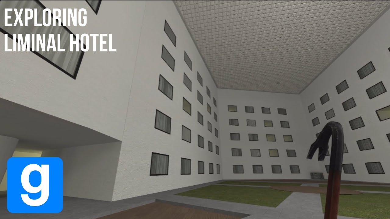 exploring gm_liminal_hotel in garrys mod - YouTube
