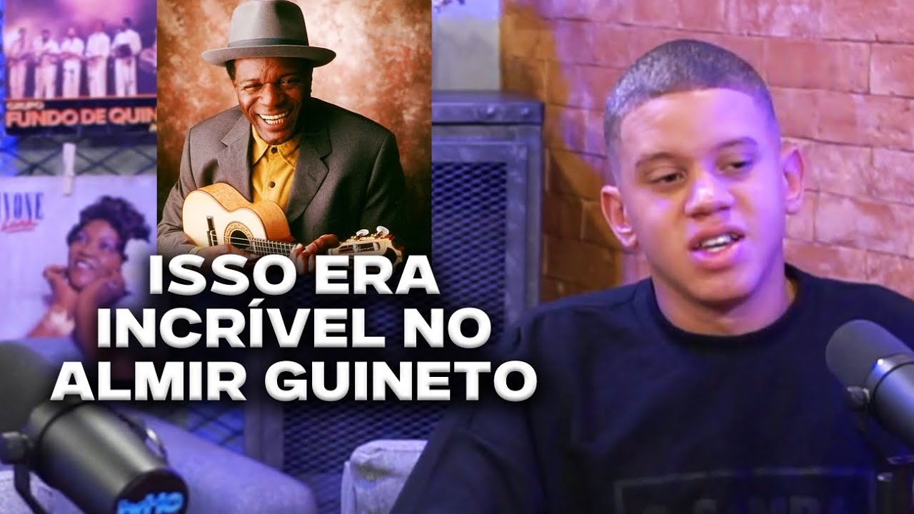 O BRILHO DO ALMIR GUINETO NO SAMBA | Thiago Bispo no Brito podcast ...