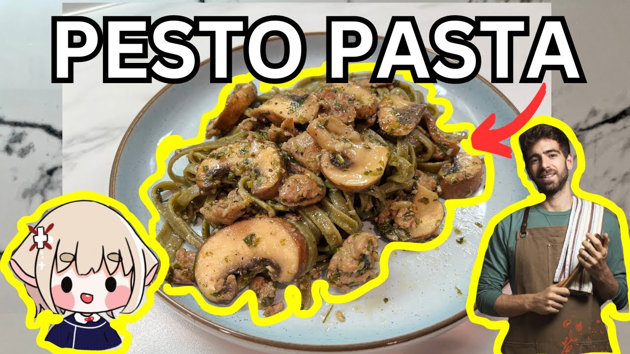Pesto Pasta in 15 minutes Following Pro Home Cooks - YouTube