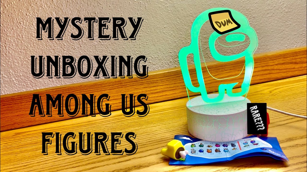 Among Us Mystery Unboxing (RARE???) 🗡️ Crewmate Figure Series 2 from ...