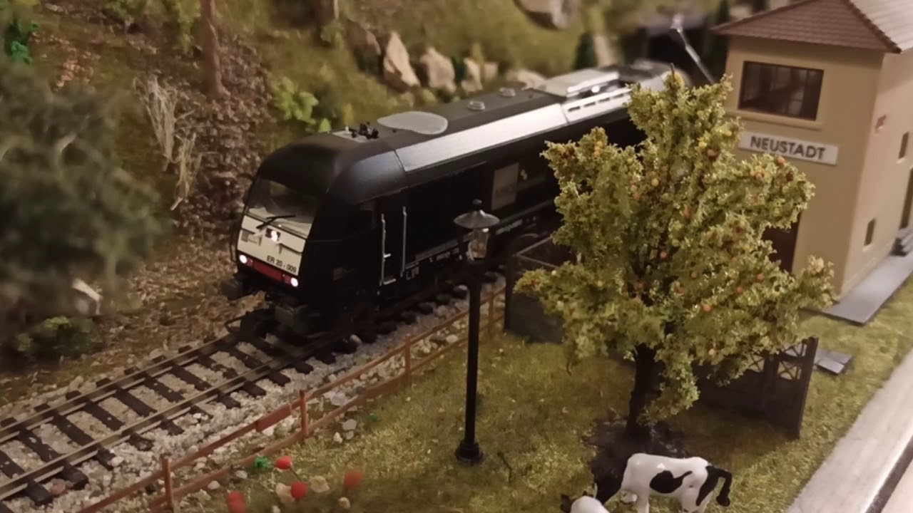 ER20-009 Roco Dźwięki Zimo. Sound Hercules H0. MRCE. - YouTube