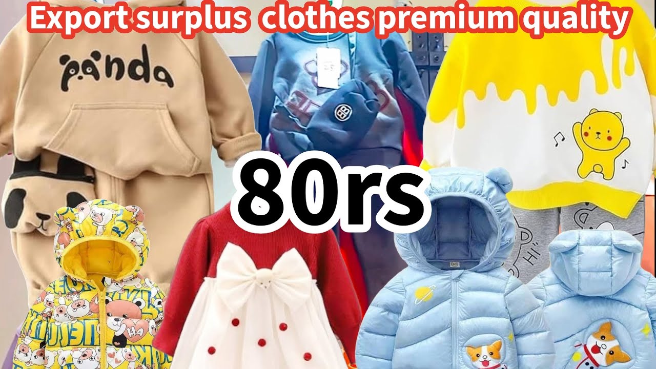 Kids Imported clothes winter collection || export surplus clothes ...