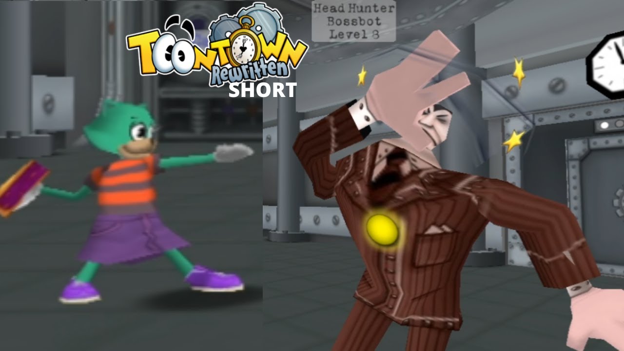 Toontown Short: Carol vs a Cog Building - YouTube
