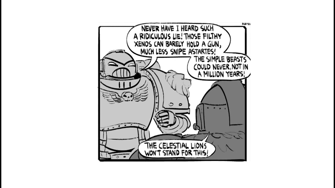 A LITTLE BIT MEAN - A Warhammer 40k Webcomic Dub - YouTube