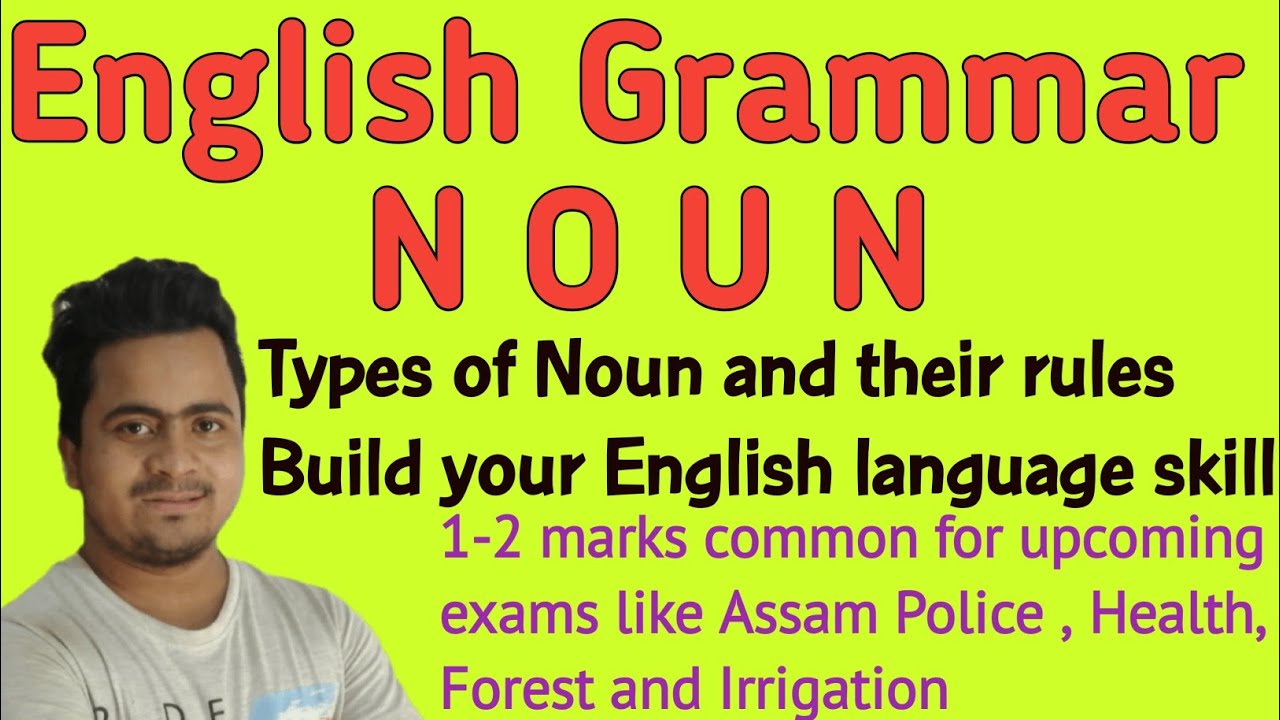 English grammar|NOUN|Types of noun|Build English vocabulary - YouTube