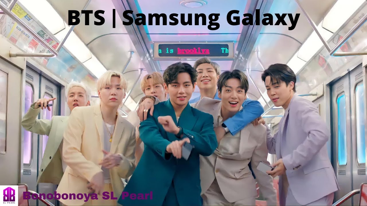 'Samsung unpacked' commercial with Bts | commercial with photo shoot ...