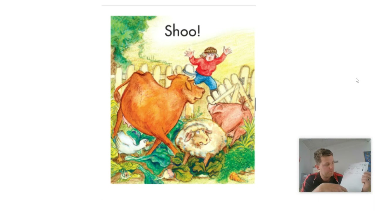 Mr Argus reads Shoo - YouTube