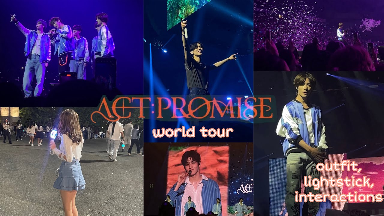 txt act: promise concert vlog 🎀⭐️ || pit seats (almost barricade ...