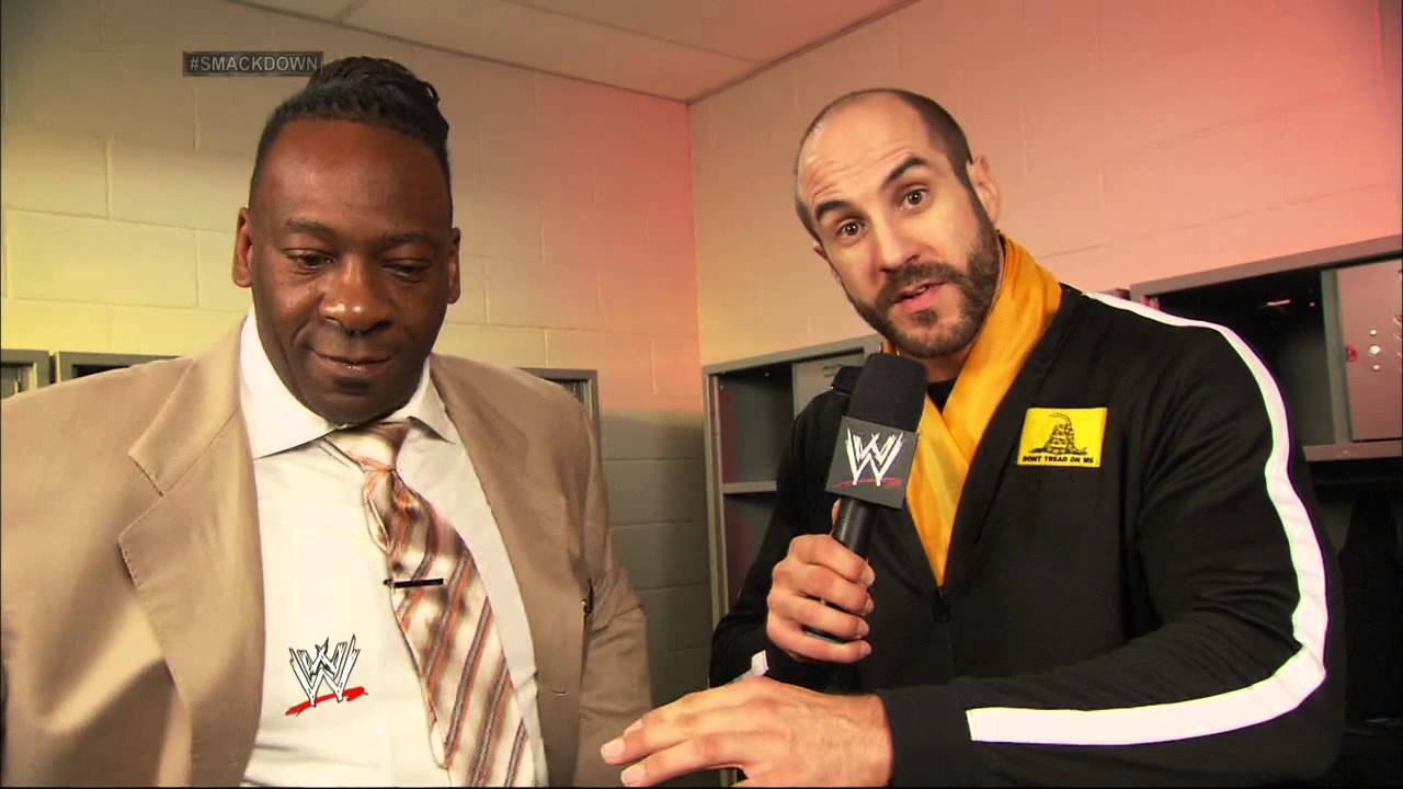 Cesaro interviews Booker T about Wrestlemania 30 - YouTube
