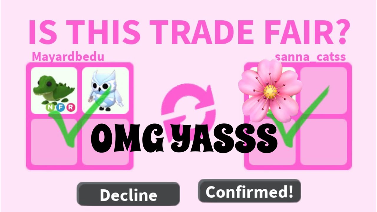 OMG i traded my neon crocodile for this AMAZING pet in Roblox adopt me ...