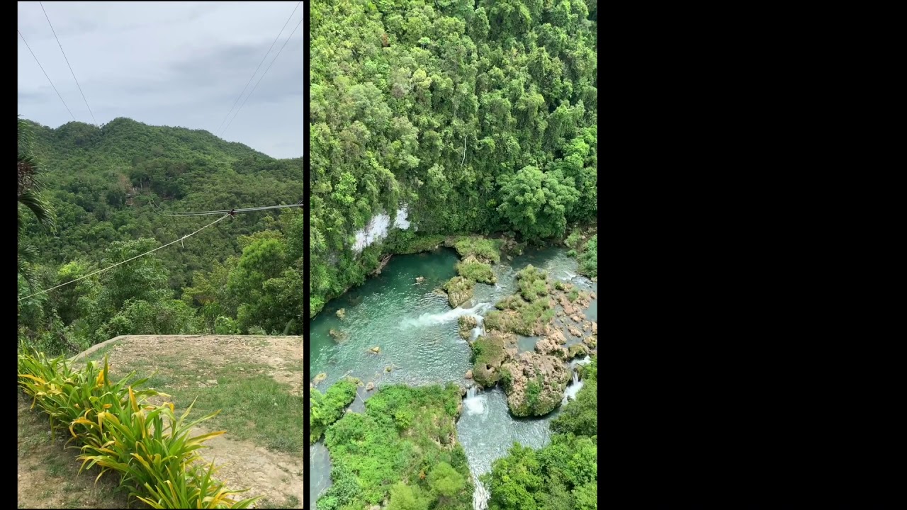 Bohol Loboc Ecotourism Adventure Park Zipline - YouTube