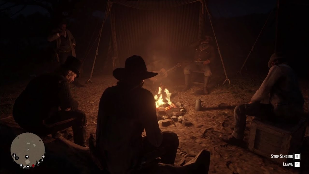 Arthur Morgan and the Van der Linde gang Sing "Ring Dang Doo" - Red ...