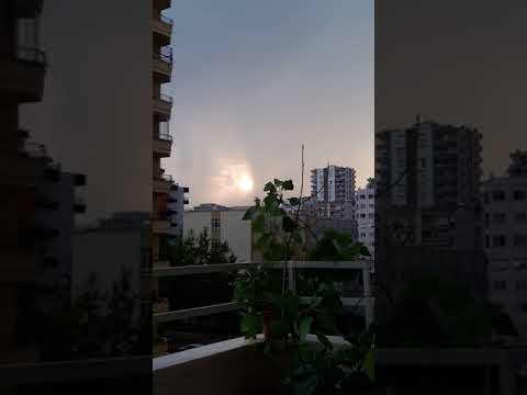 MERSIN YAZ YAGMURUNUN GELISI