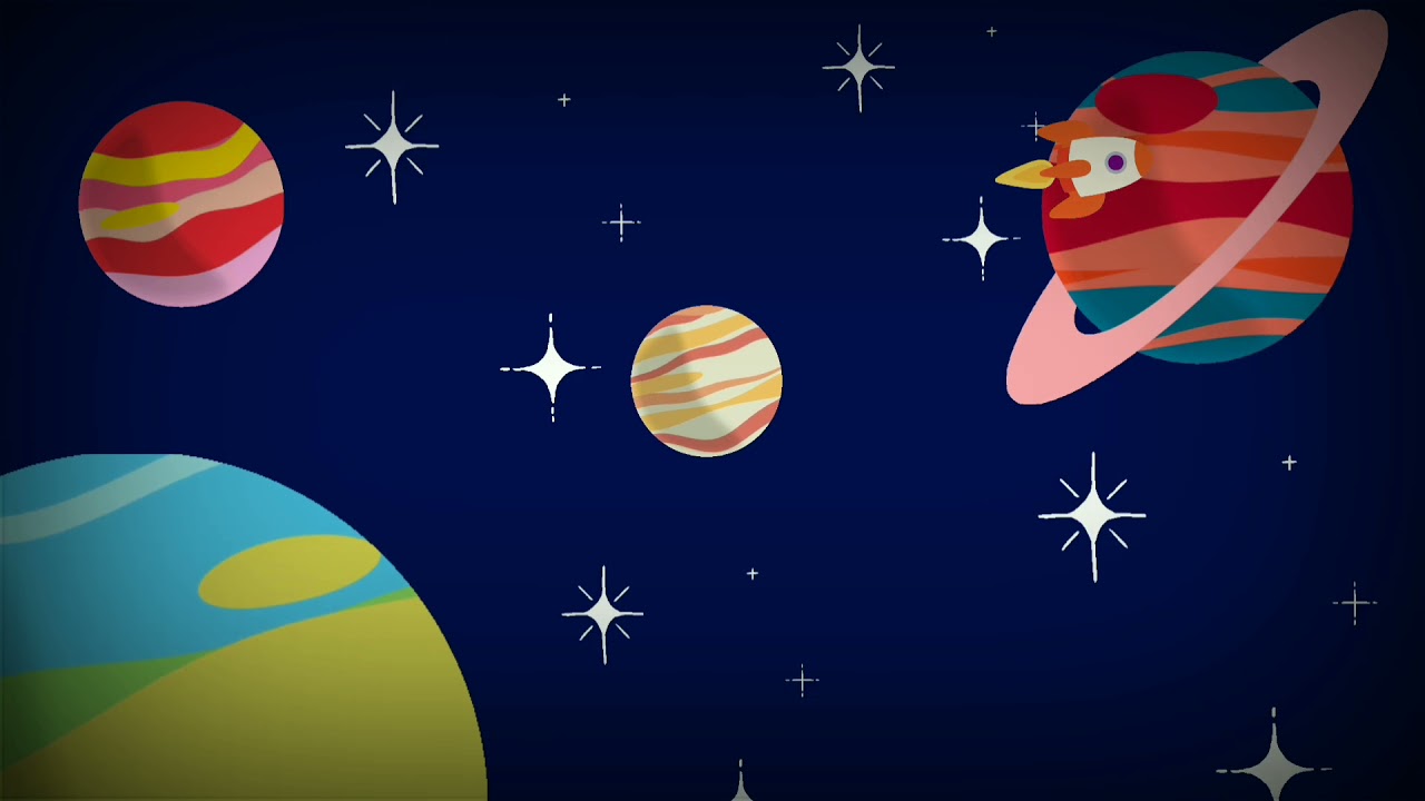 Background Animasi Bergerak Luar Angkasa No Copyright - YouTube