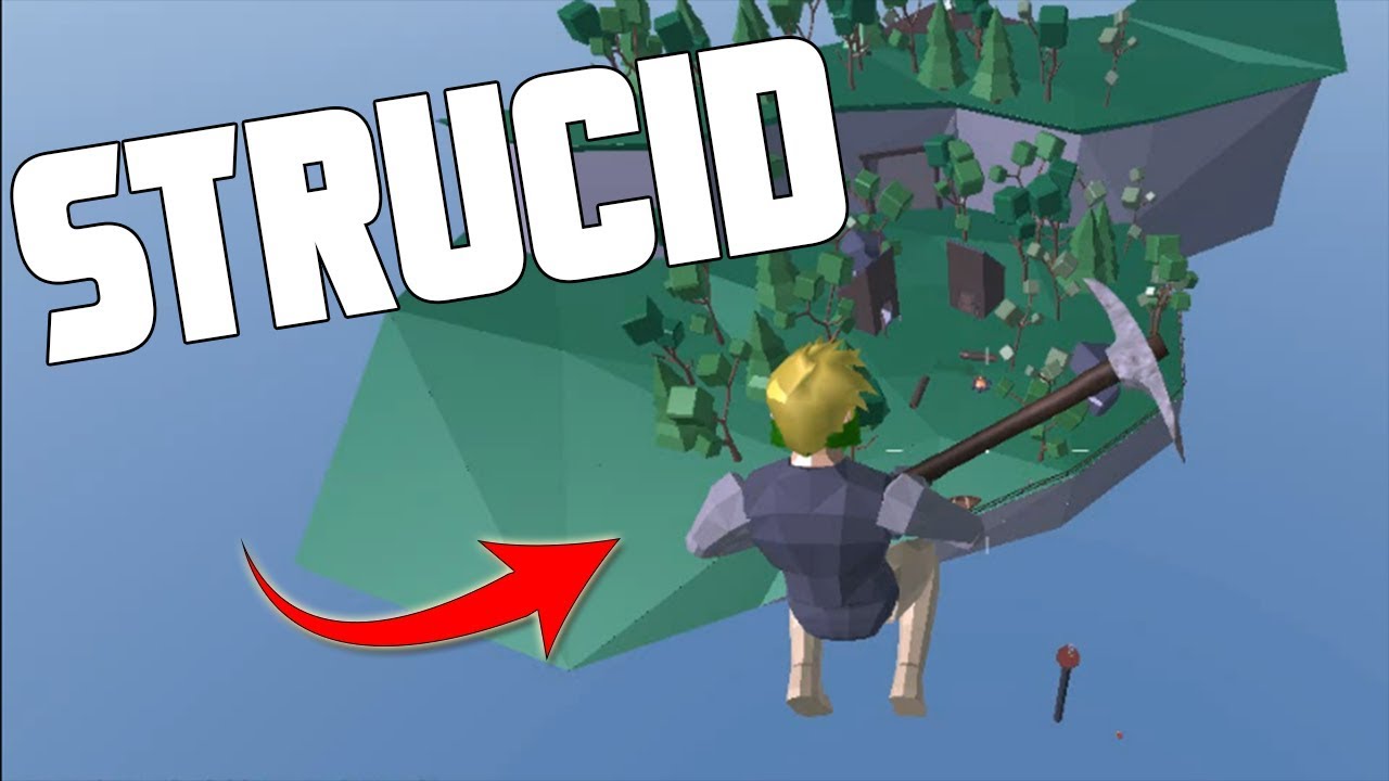 ACHEI UMA ILHA SECRETA NO ROBLOX!(Strucid ALPHA) - YouTube