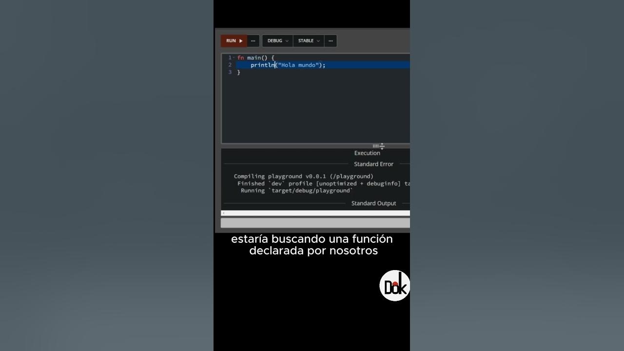 En Rust println es una MACRO #tutorial #programacion #rustlang #programador #softwaredevelopment ...