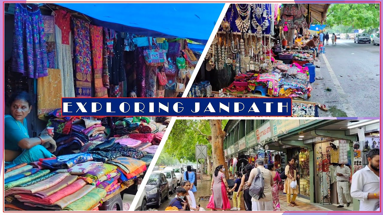 An Exploration of the Handicrafts at Janpath Market (Delhi) - YouTube