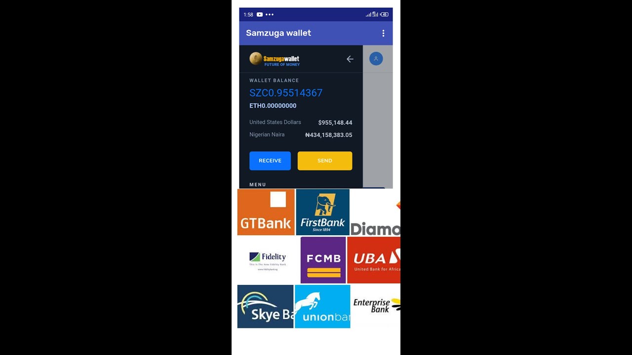 How To Withdraw Your Zugacoin SZCB To You're Nigeria Bank Account - YouTube