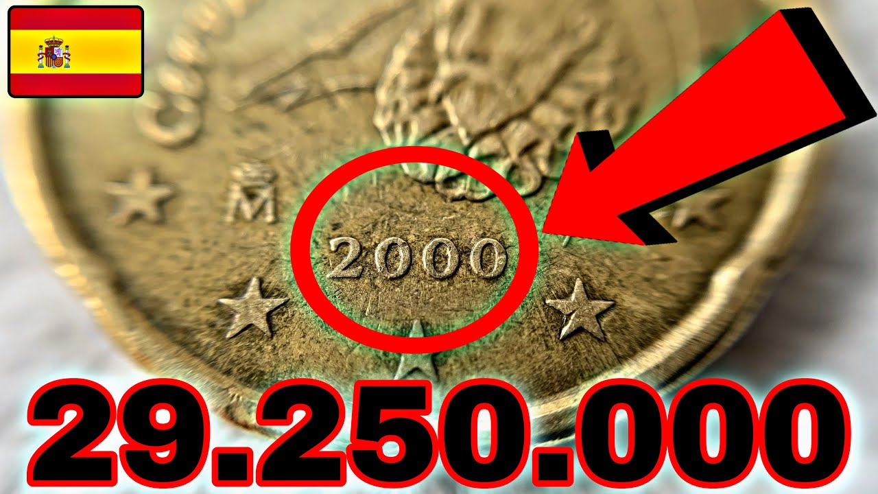 20 Euro Cent 2000 Spain - RARE 29.250.000 - YouTube 20 Euro Cent 2000 Spain - RARE 29.250.000 - YouTube