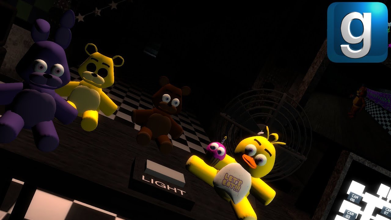 Gmod FNAF | THE CHICA PLUSH HAS BEEN FOUND! (FNAF 2 Map) - YouTube
