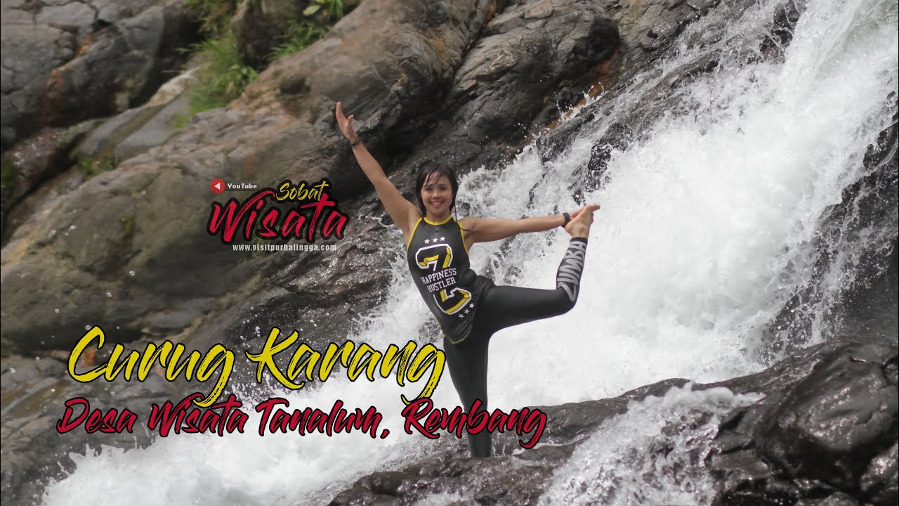Pesona Curug Karang Tanalum, Rembang ||| Airnya Segar Banget - YouTube