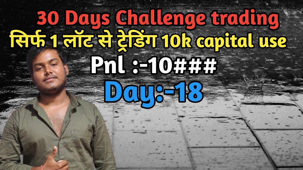 30 Days challenge Trading scalping || Back to back 4 days SL Hit || Day ...