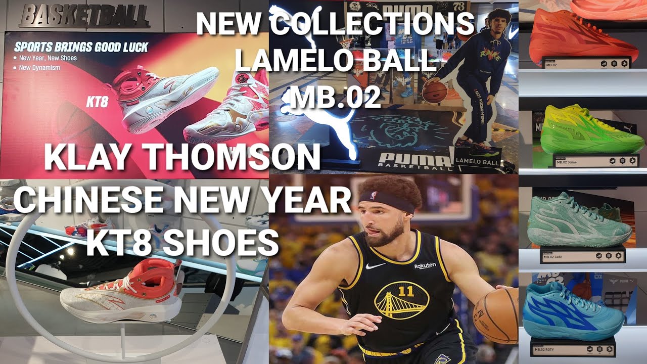 Klay Thompson KT8 Chinese New Year Anta Shoes | Lamelo Ball MB.02 New ...