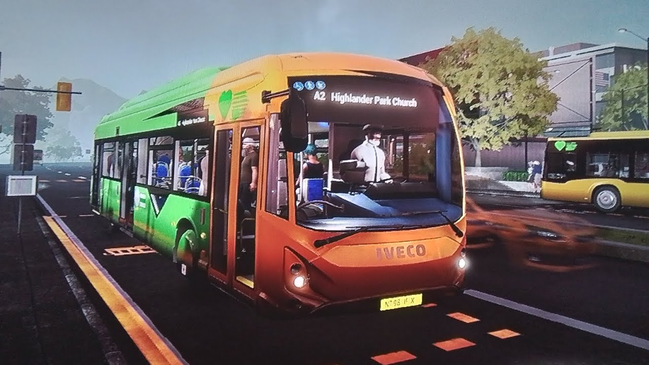 BS21 ride. CB Buses PA1. Service A2 to highlander Park garage. - YouTube