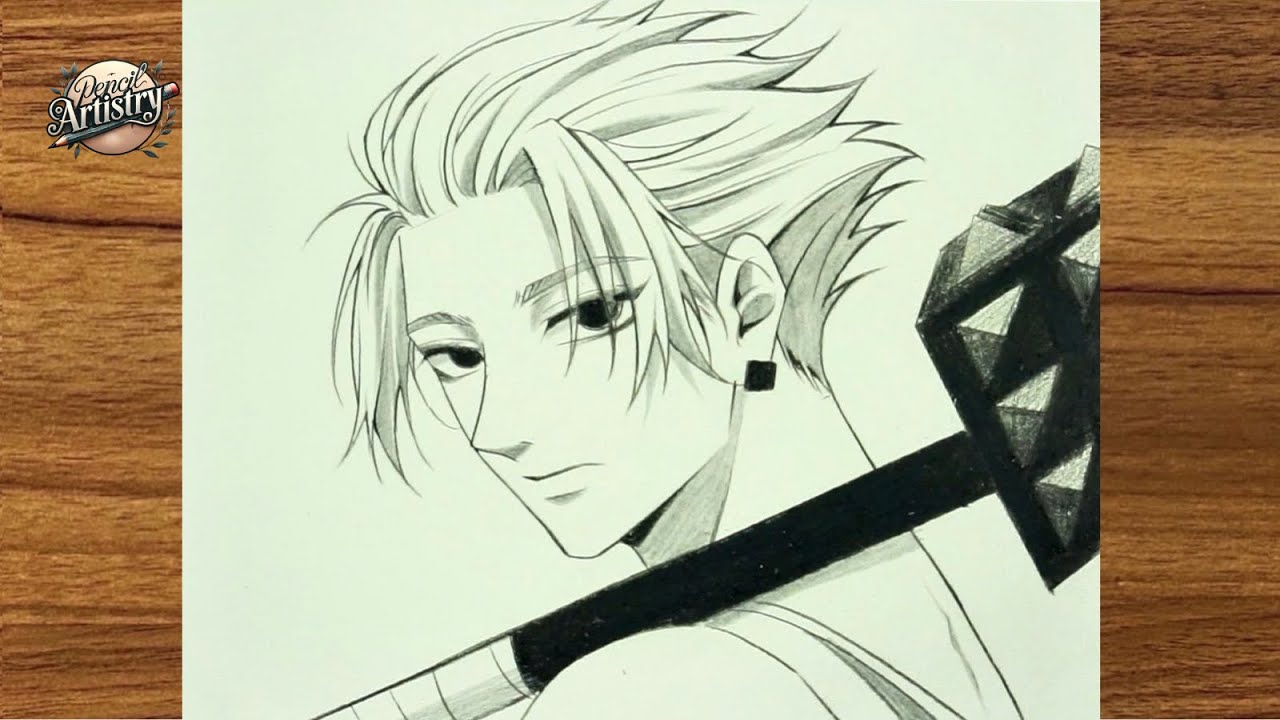 Drawing Gaku from Sakamoto Days ️ | Drawing Simple Anime | Draw Anime ...
