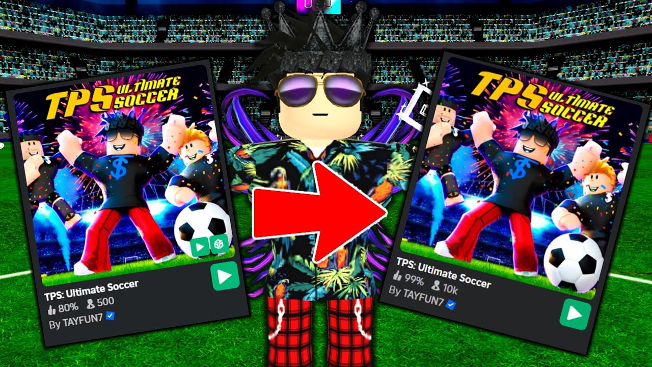 TayFun is FINALLY UPDATING TPS: Ultimate Soccer (Roblox) - YouTube